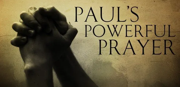 PAUL IS PRAYING FOR US… – Devotions Online